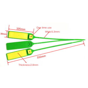 UHF Container Disposable Seal Tag RFID Cable Zip Tie Tag