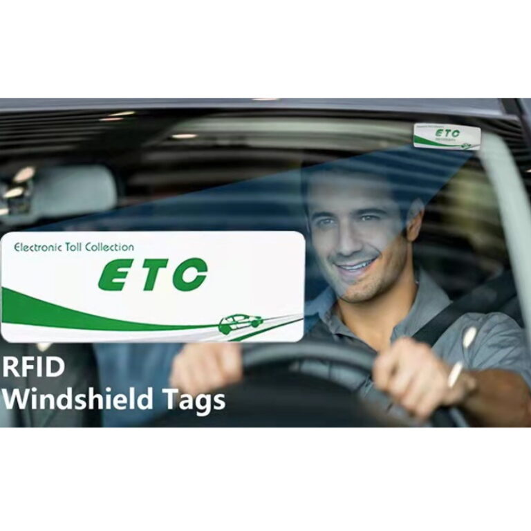 Long Range UHF RFID Windshield Tag for Vehicle Identification-Free Samples