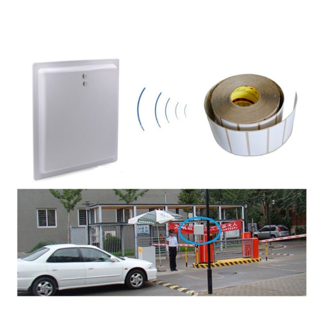 UHF Gen2 Tamperproof RFID Windshield Tag Sticker