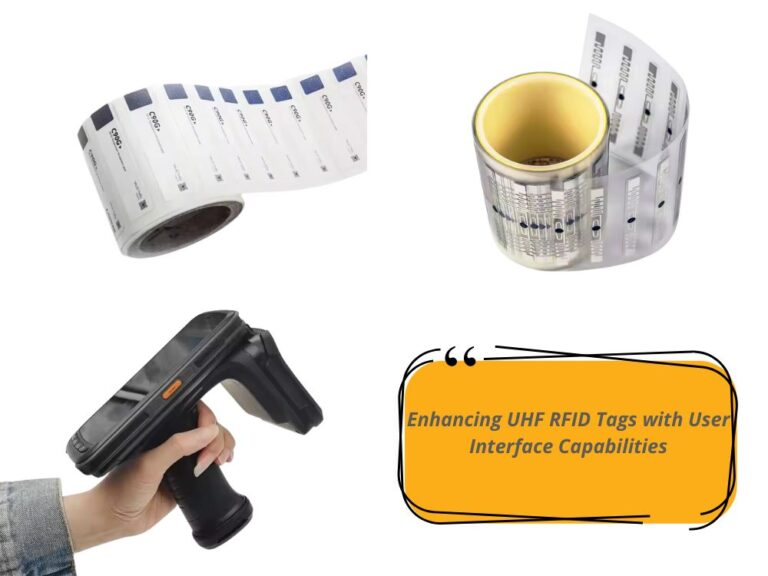 Enhancing UHF RFID Tags with User Interface Capabilities